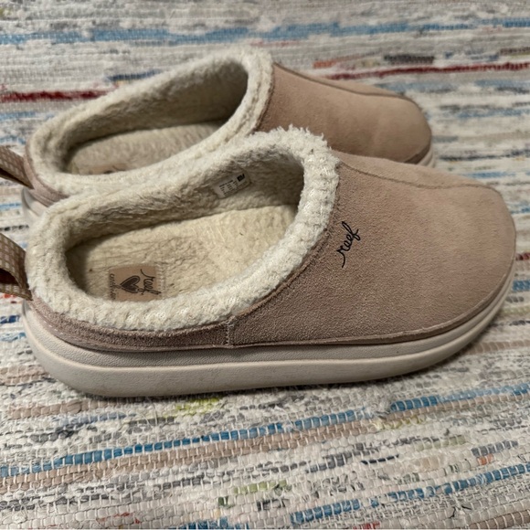 Reef | Shoes | Reef Tan Suede And Shearling Chunky Weekend Low Brooke ...